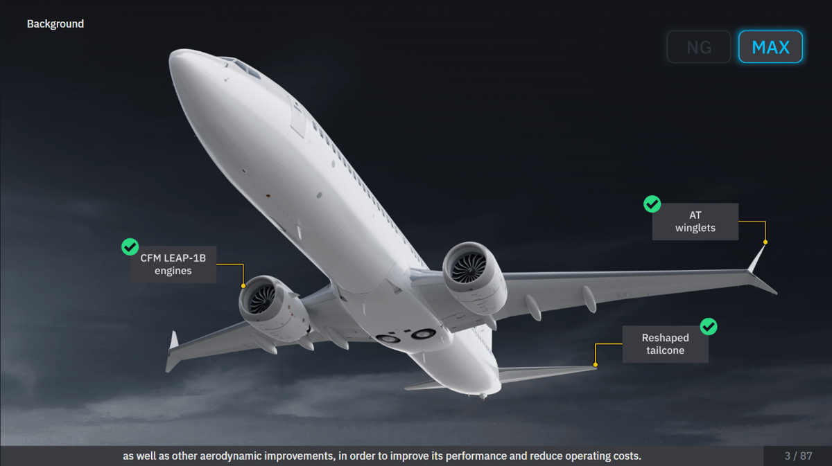 Evionica — Boeing 737 NG/MAX Differences Training E-Learning