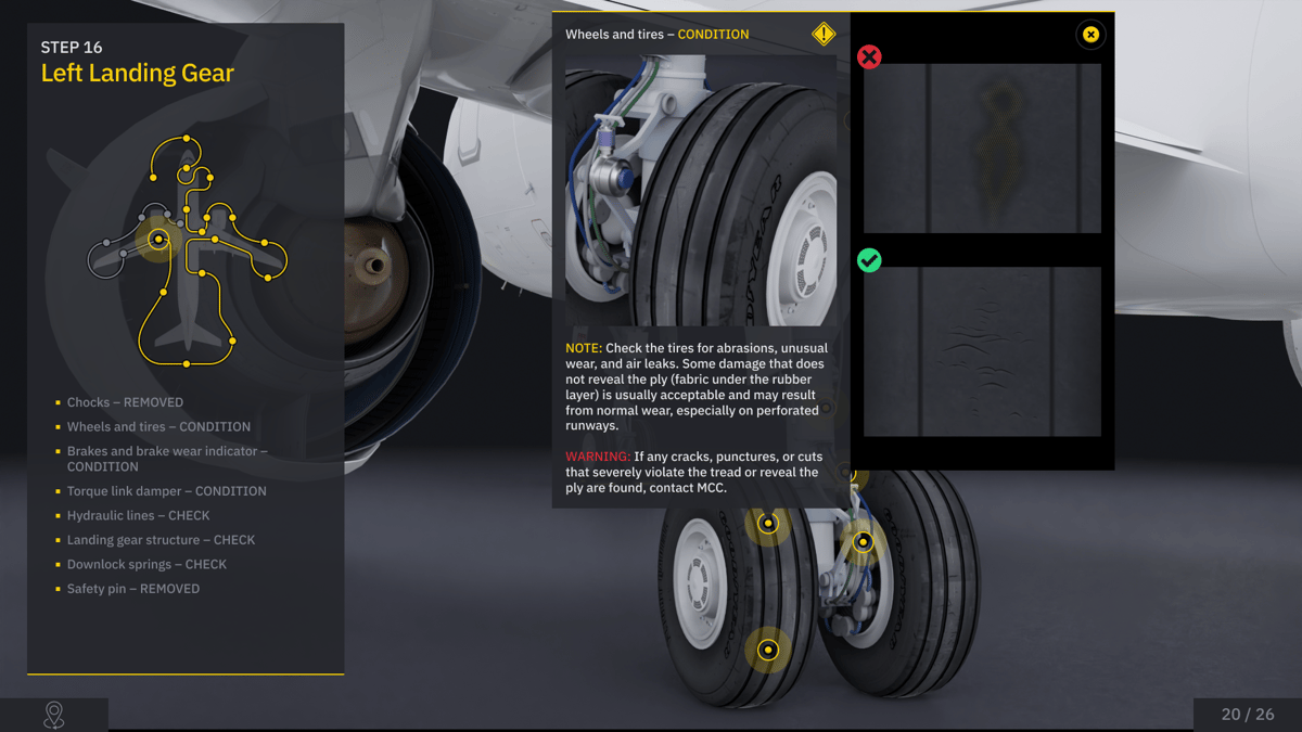 Evionica — Airbus A320 Preflight Walkaround E-Learning