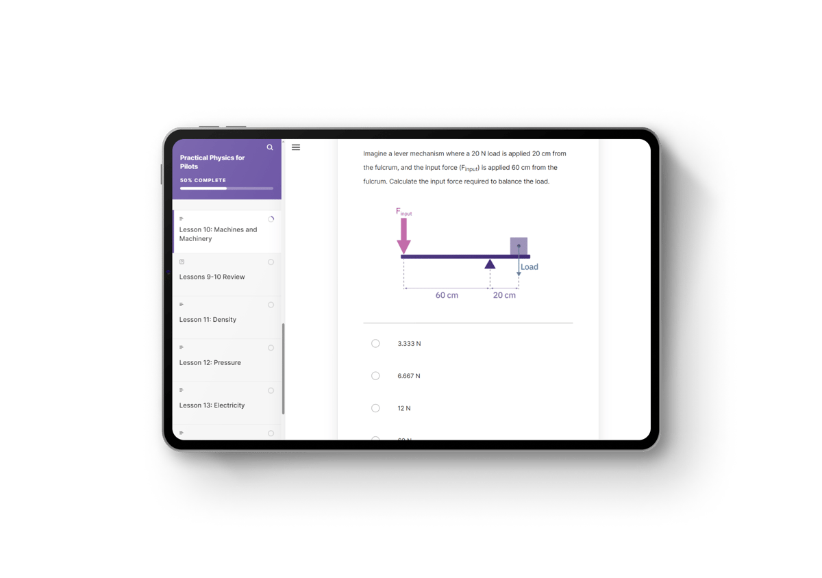 Evionica — Practical Physics for Pilots (mLearning)